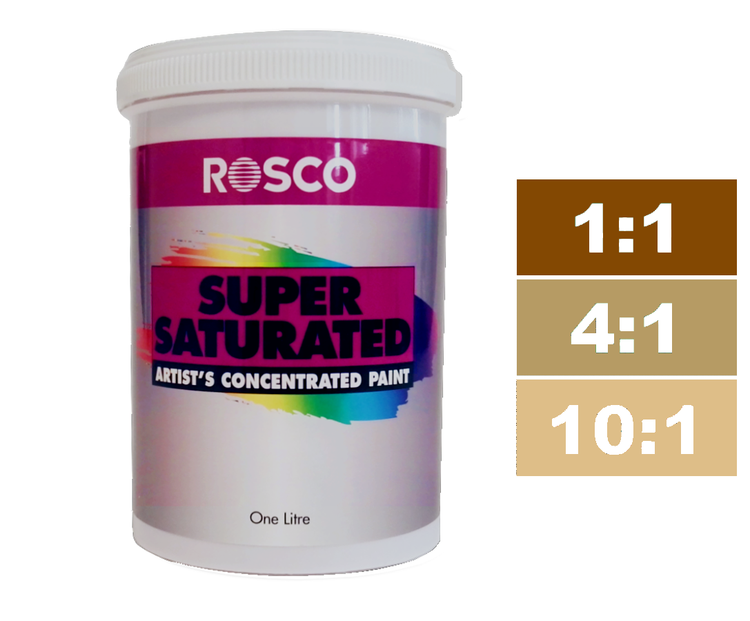Rosco Supersaturated Paint Raw Sienna | Stage Depot