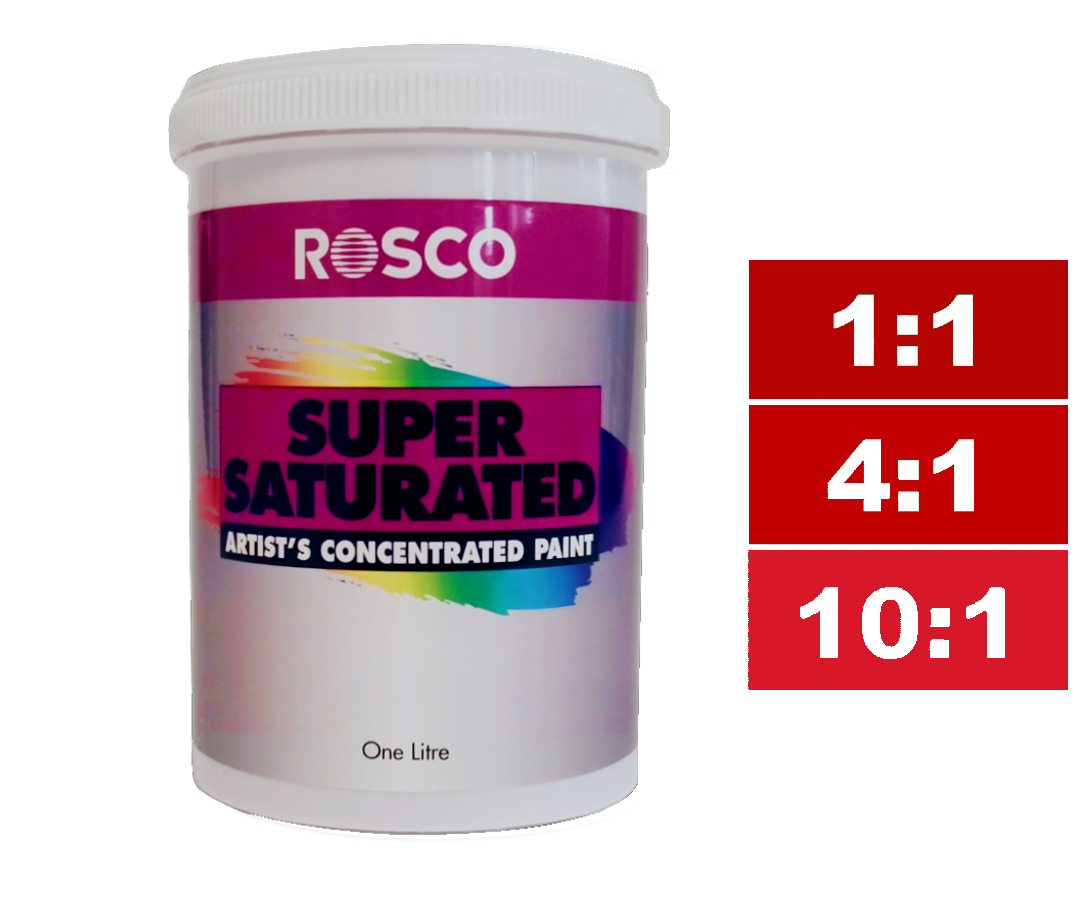 Rosco Supersaturated Paint Spectrum Red | Stage Depot