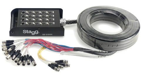 Stagg Stagebox 15mtr 16 x XLR Female - 4 x XLR Male | Stage Depot