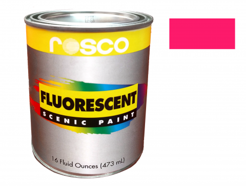 Rosco Fluorescent Paint Pink | Stage Depot