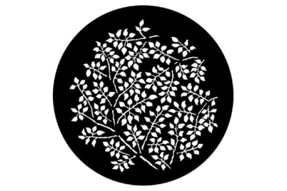 Branching Leaves (Negative) Gobo 77864 | Stage Depot
